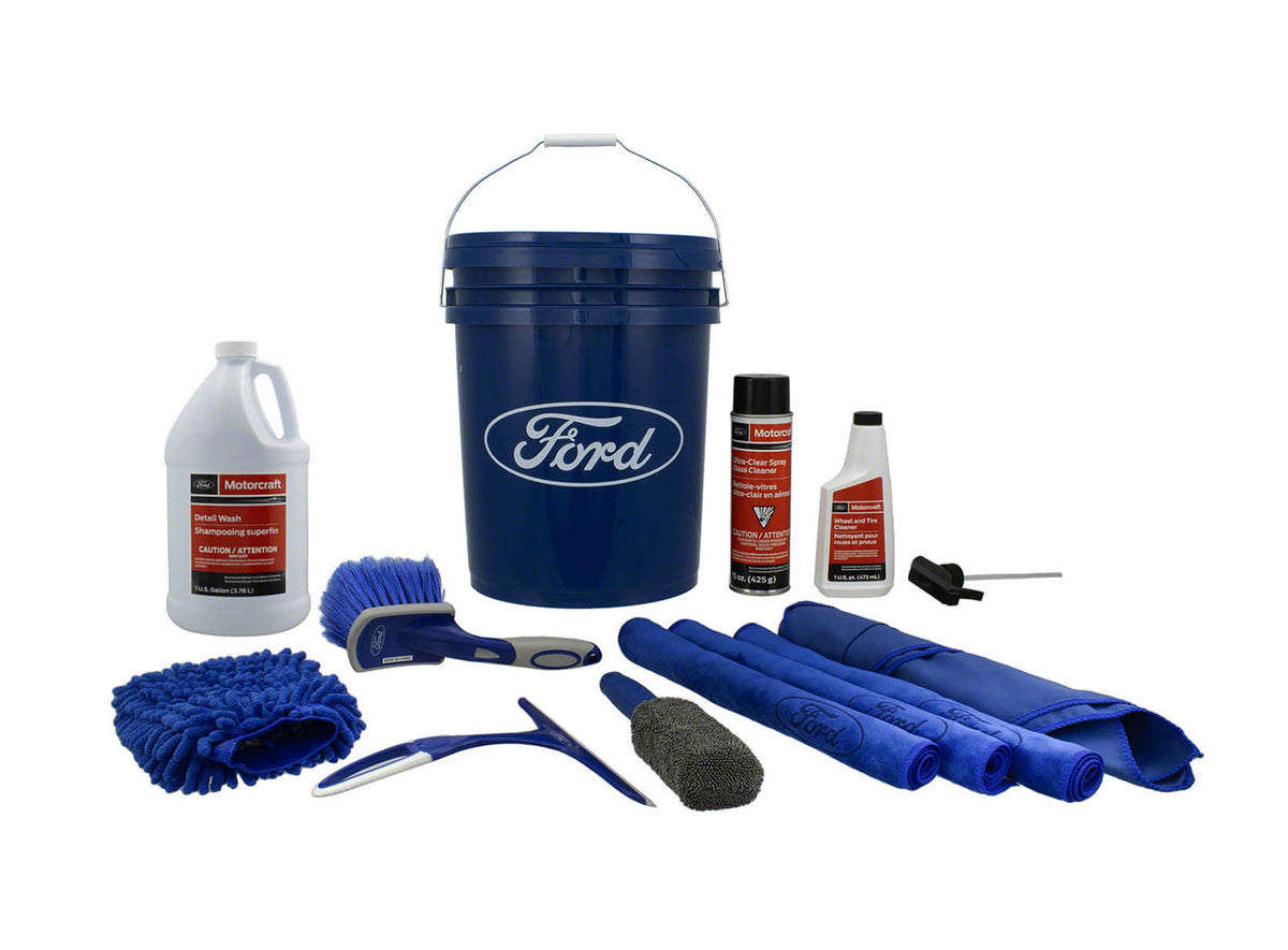 Ford Performance M-FPP-CLEAN2 Exterior Cleaning Car Wash Bucket Kit ...