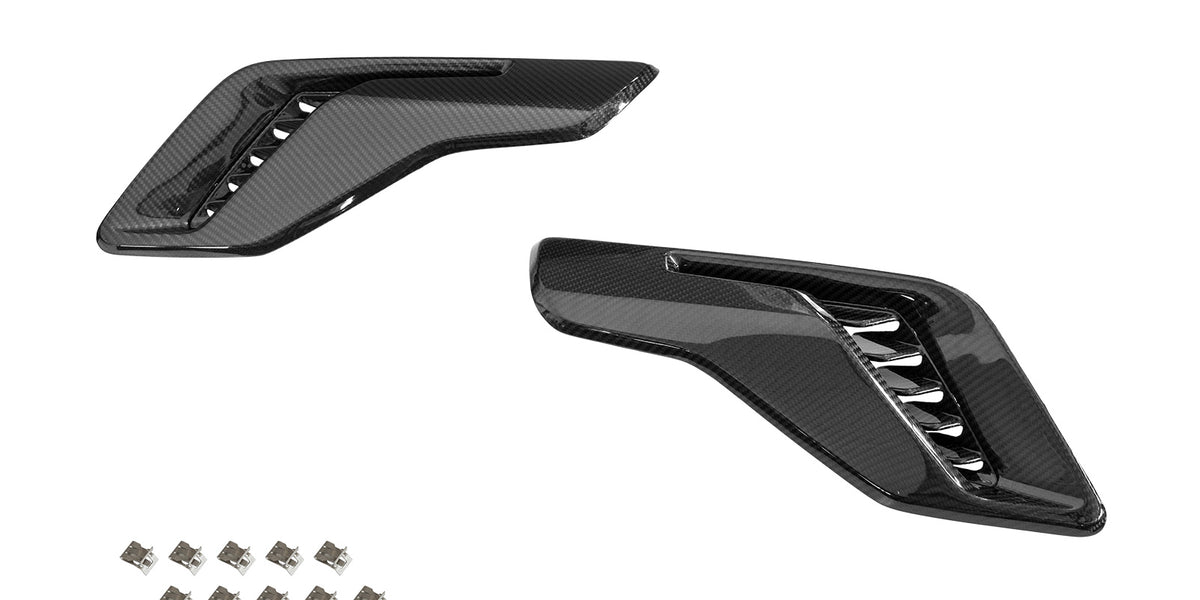 2021-2024 Ford F-150 Raptor OEM Real Carbon Fiber Fender Side Vents ...