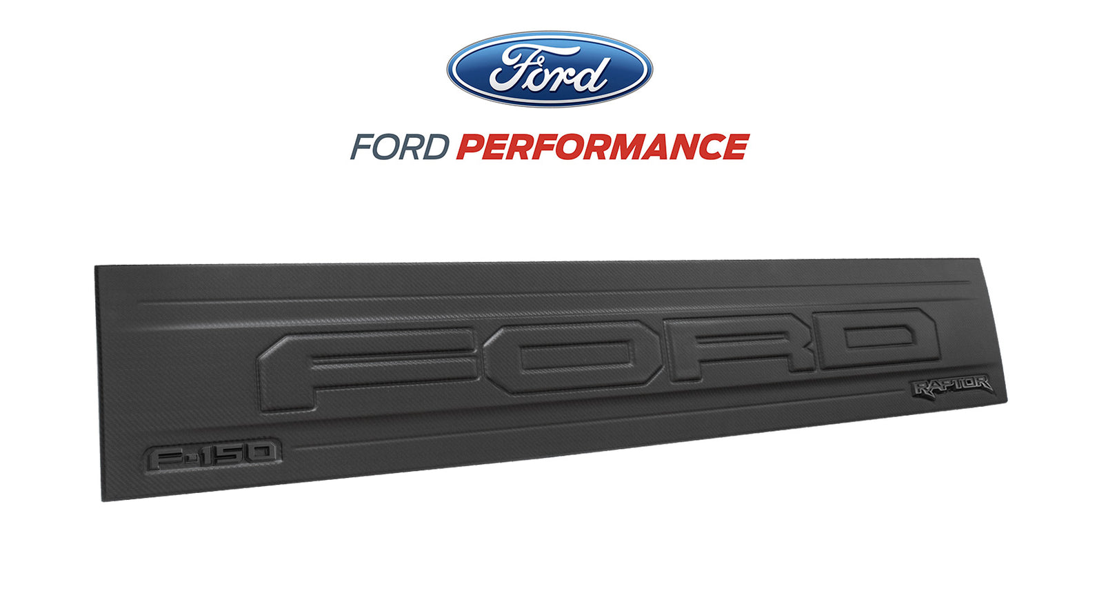 2021-2024 Ford F-150 Raptor OEM Real Carbon Fiber Rear Tailgate Panel ...