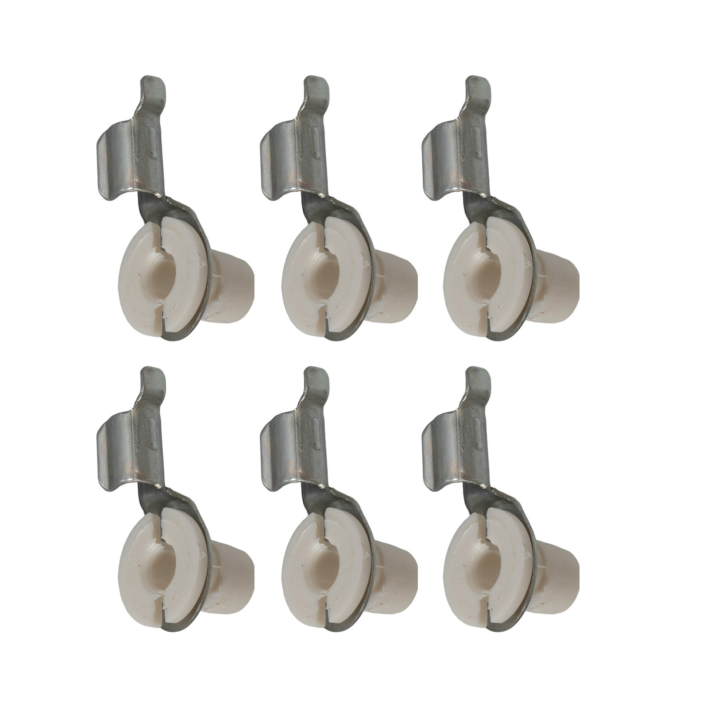 1967-1973 Ford Mustang Door Lock Latch Rod Retainer Clips - Set of 6 ...