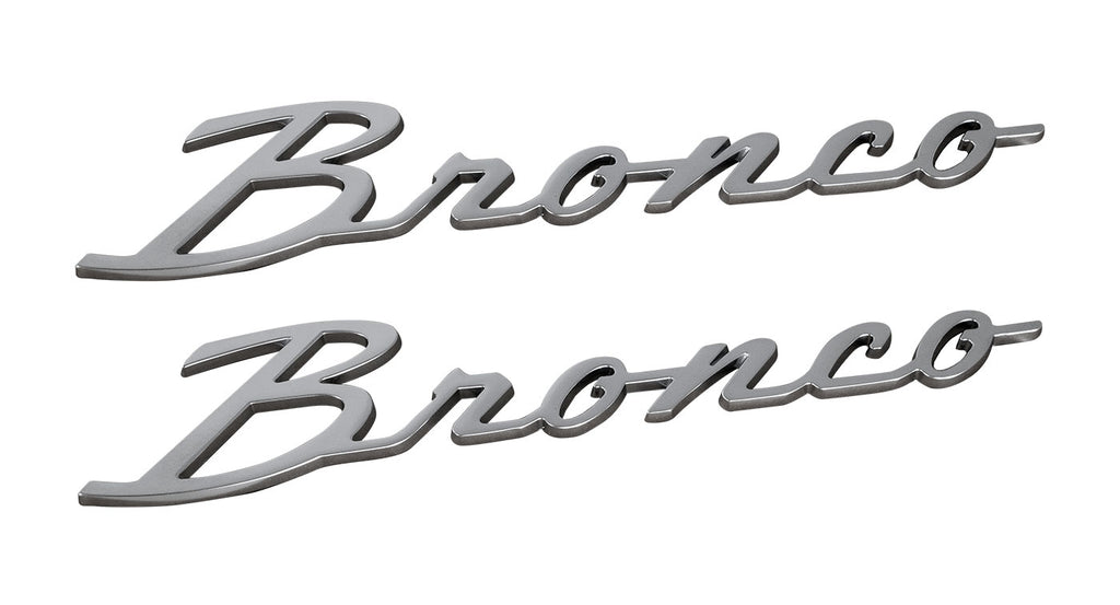 Bronco Emblems — Blue Oval Industries