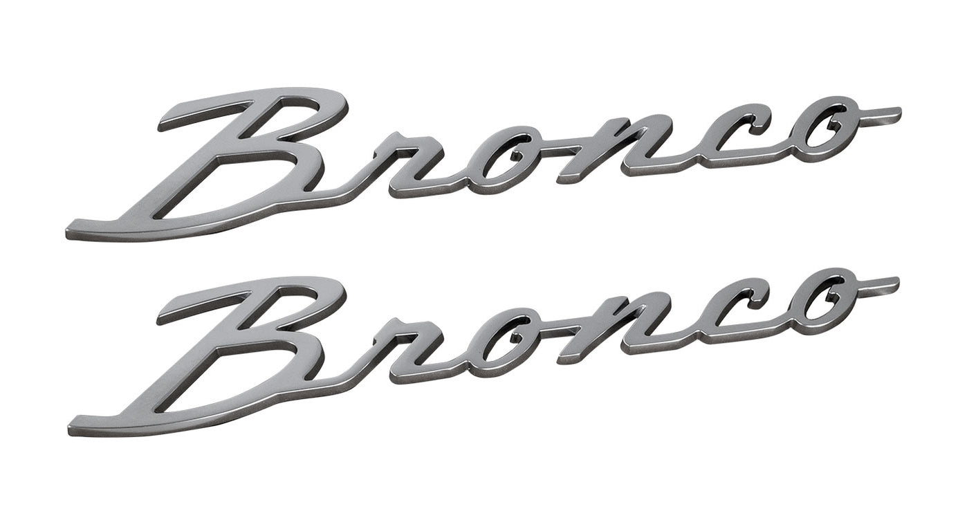 Bronco Emblems — Blue Oval Industries