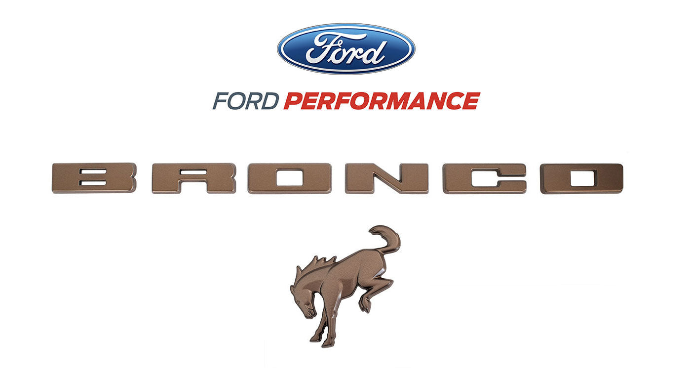 Bronco Emblems — Blue Oval Industries