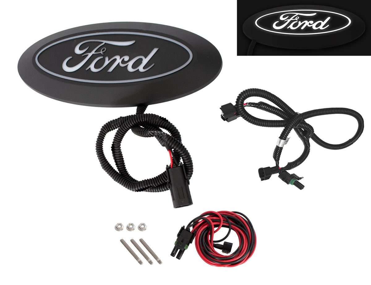 2021-2023 Ford F-150 Front Grille Light Up LED Emblem Fits w/ Reflecto ...