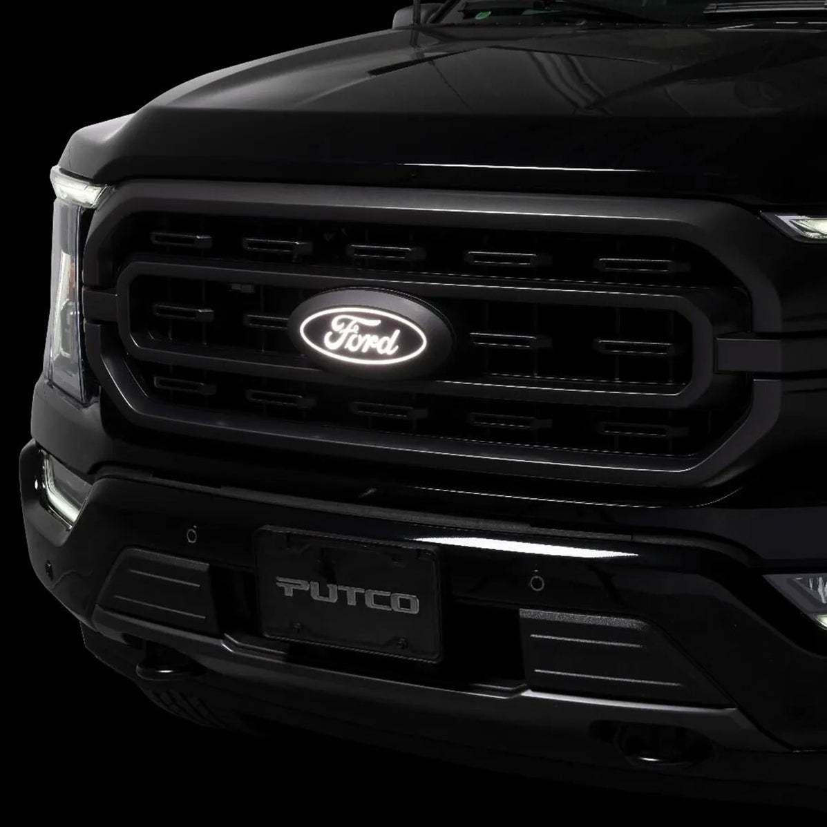 2024 Ford F-150 Tremor Front Grille Light Up LED Emblem — Blue Oval ...