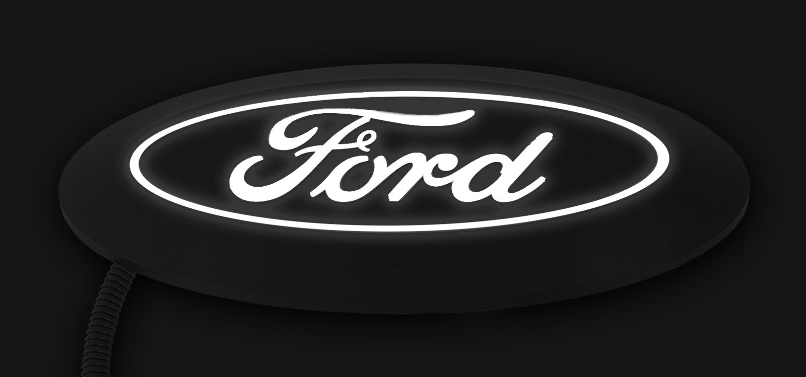 2021-2024 Ford F-150 Front Grille Light Up LED Emblem Fits w/ Reflecto ...