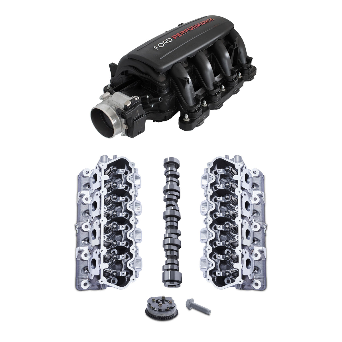 Ford Performance 7.3L Megazilla Engine Intake, Throttle Body, Camshaft ...