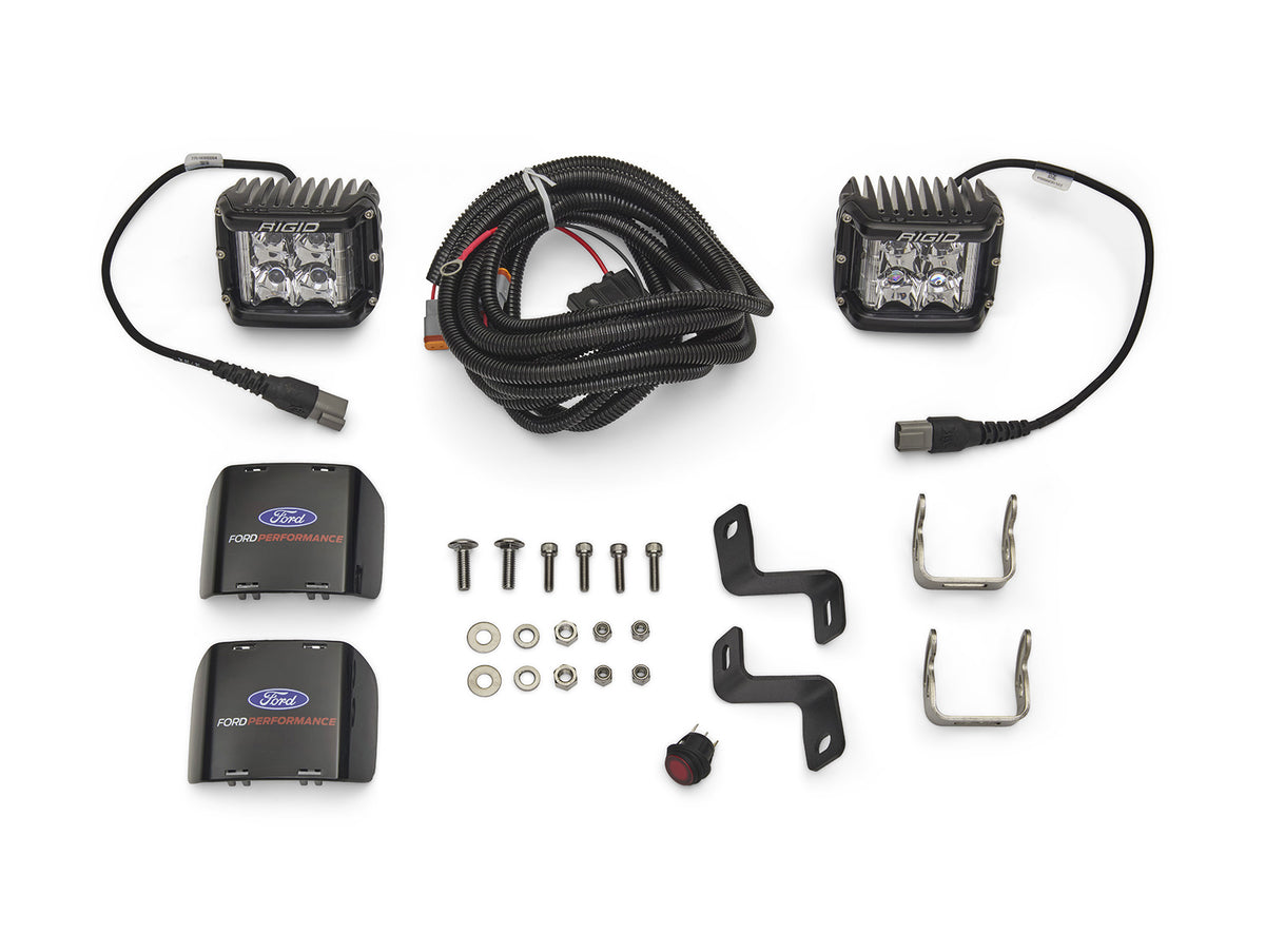 2020-2026 Ford F-150 OEM M-15200K-FSA RIGID A-Pillar Mounted LED Light ...