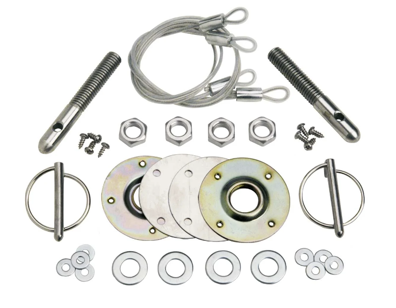 1979-2004 Genuine Ford Racing FRPP Mustang Hood Latch & Pin Kit M-1670 ...