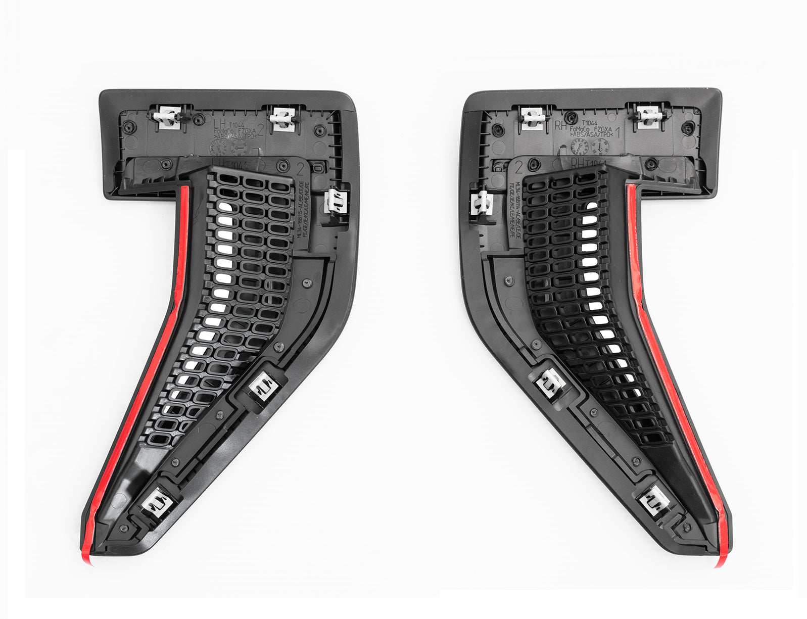 2021-2025 F-150 OEM M-1447-FPVENT Ford Performance Gloss Black Fender ...