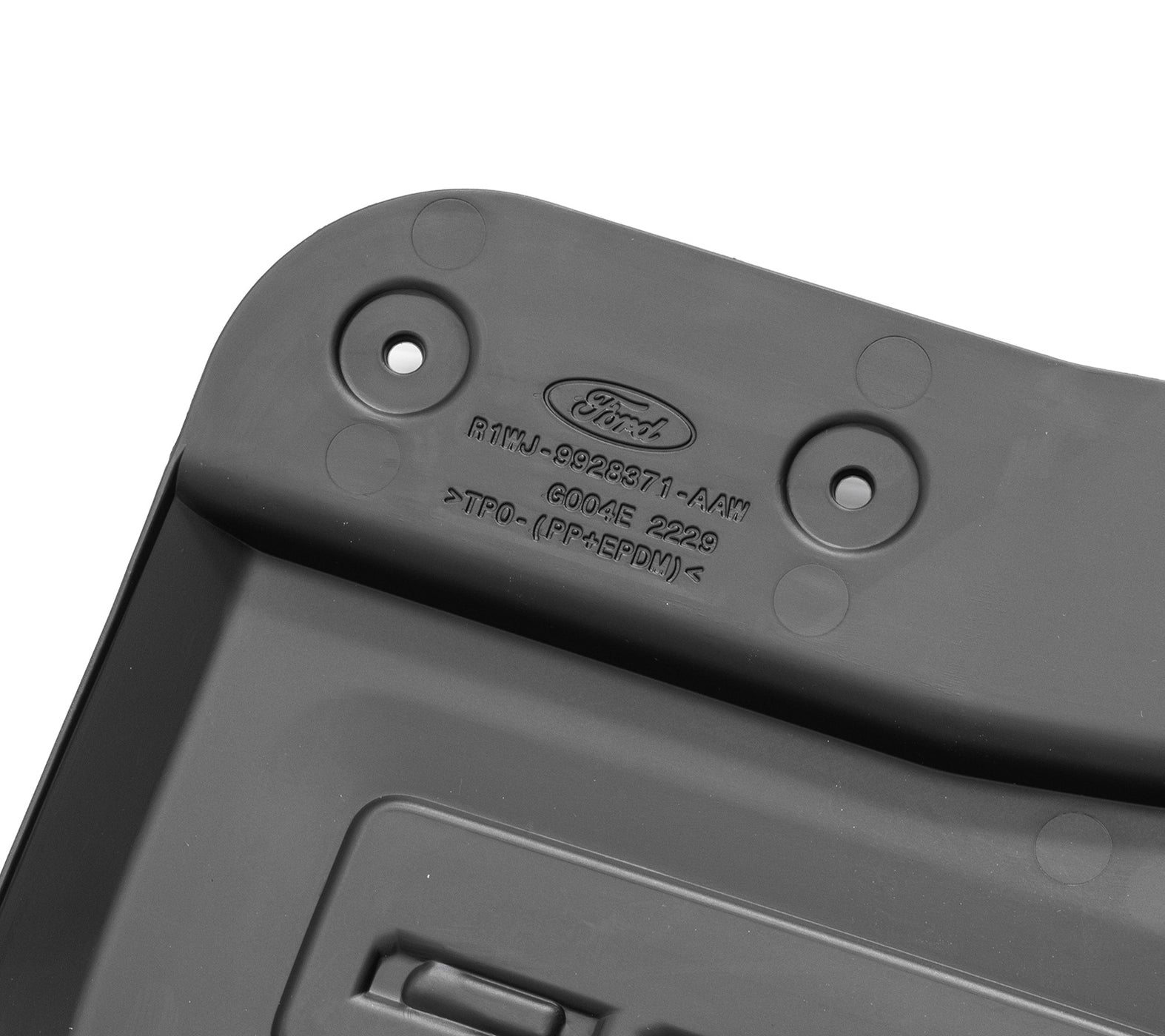 2024 Ford Ranger OEM R1WZ-16A550-BA Black Rear Mud Flaps Splash Guards ...