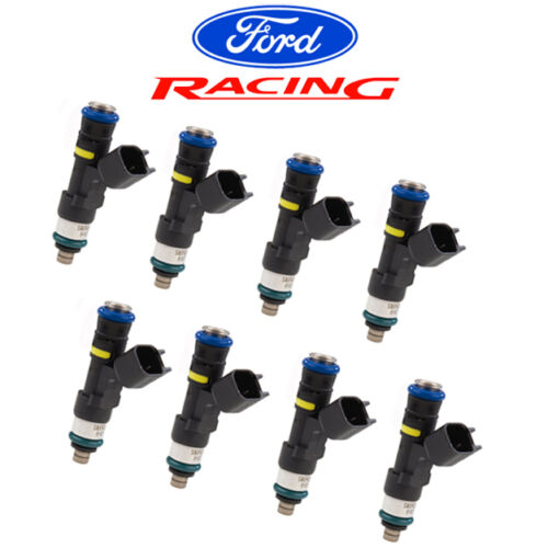 Ford Racing 47 # pound lb Fuel Injectors - Set of 8 M-9593-G302 — Blue ...
