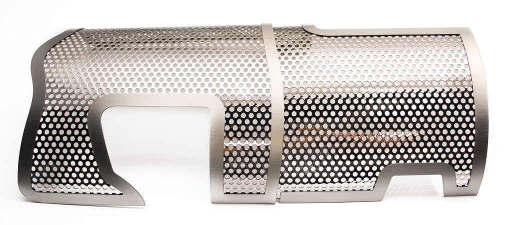 Perforated Plenum Cover Polished Stainless Steel for 2008-2019 SRT 392 ...