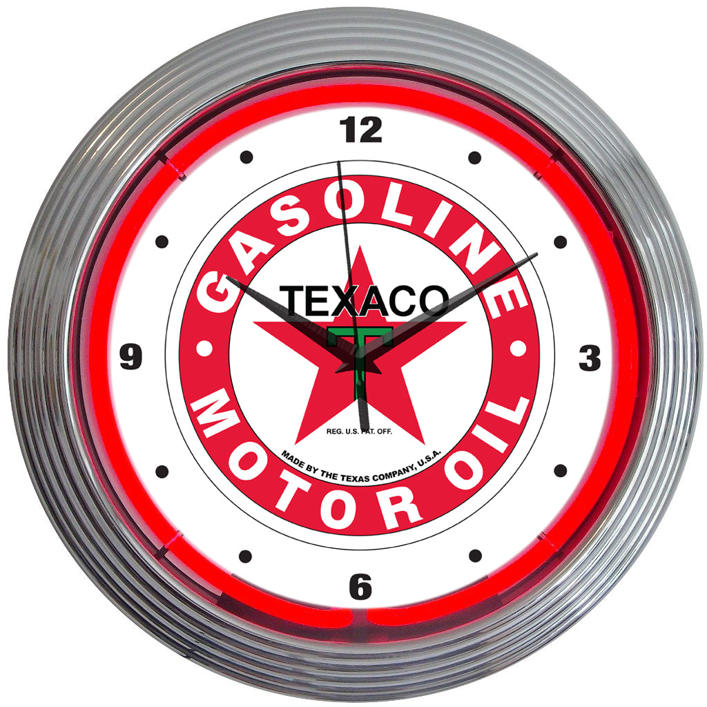 Red Garage Wall Clocks