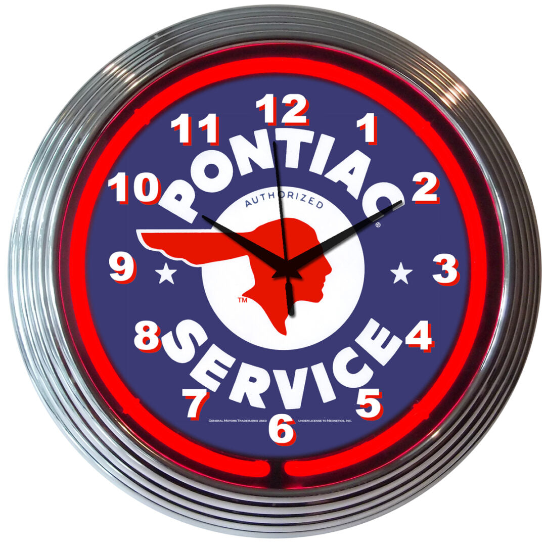 Red Garage Wall Clocks