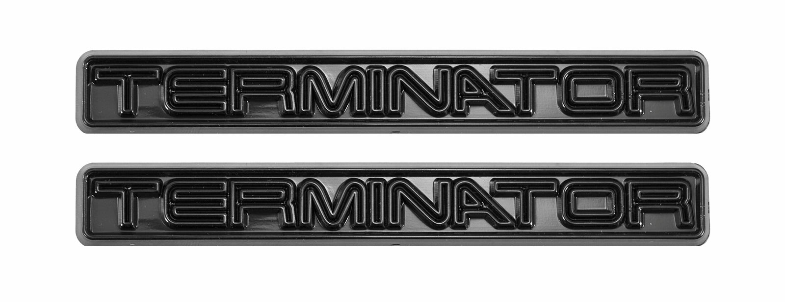 2003-2004 Mustang Cobra All Black Terminator Fender Trunk 5' Emblems ...