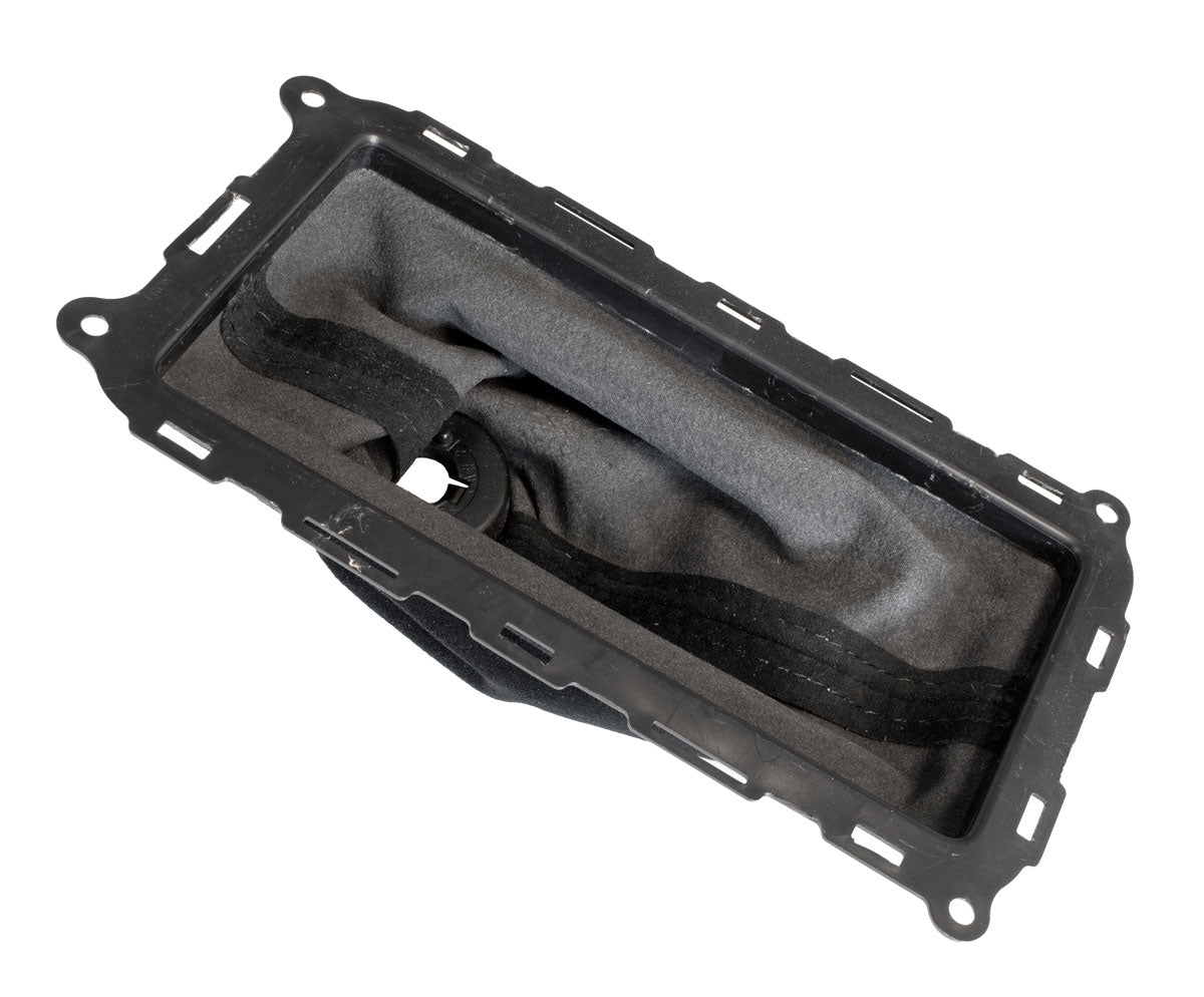 2011-2014 Mustang 6-Speed Roush Alcantara Black Shift Boot w/ Purple S ...