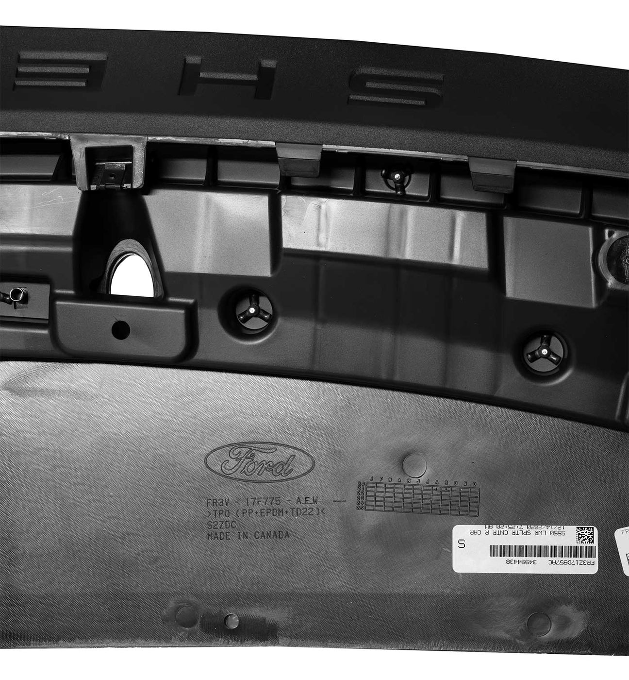 2016-2020 Shelby GT350R Genuine Ford FR3Z-17D957-AC Front Bumper Chin ...