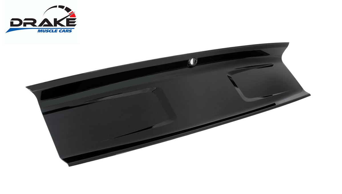 2015-2023 Mustang Scott Drake Rear Deck Lid Trunk Trim Panel Gloss Bla ...