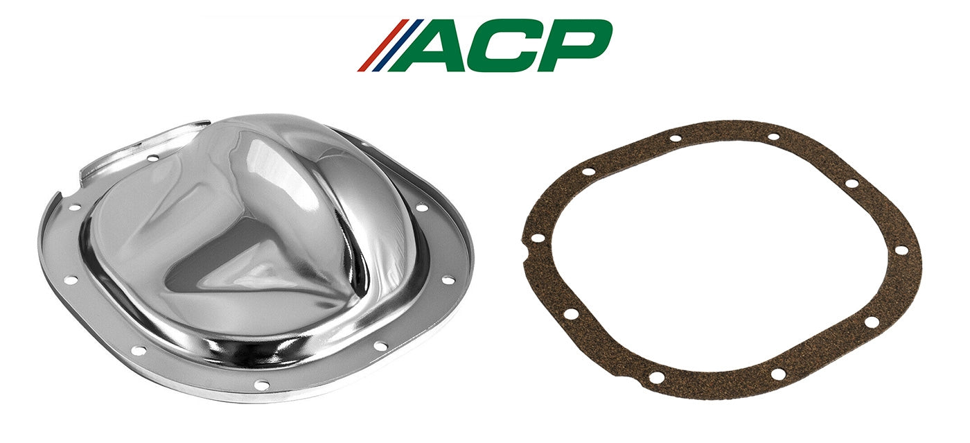 1986-2014 Ford Mustang 8.8" Rear End Chrome Differential Axle Cover w ...