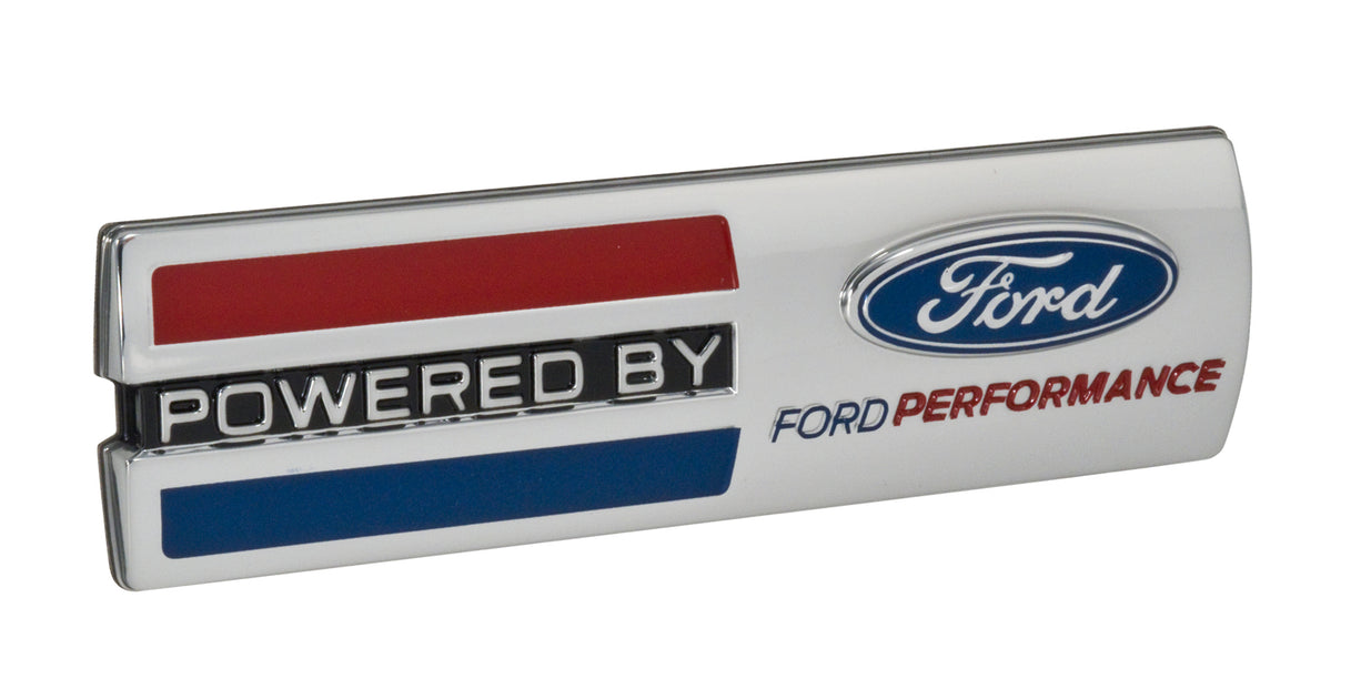 Mustang "Powered By Ford Performance" Fender Badge Chrome Plated 3D Em ...