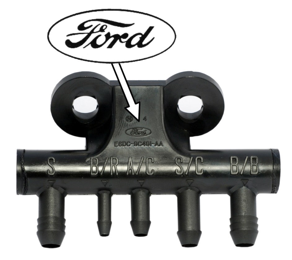 1986-1993 Mustang V8 GT LX Vacuum Distribution Tree Original Ford Tool ...