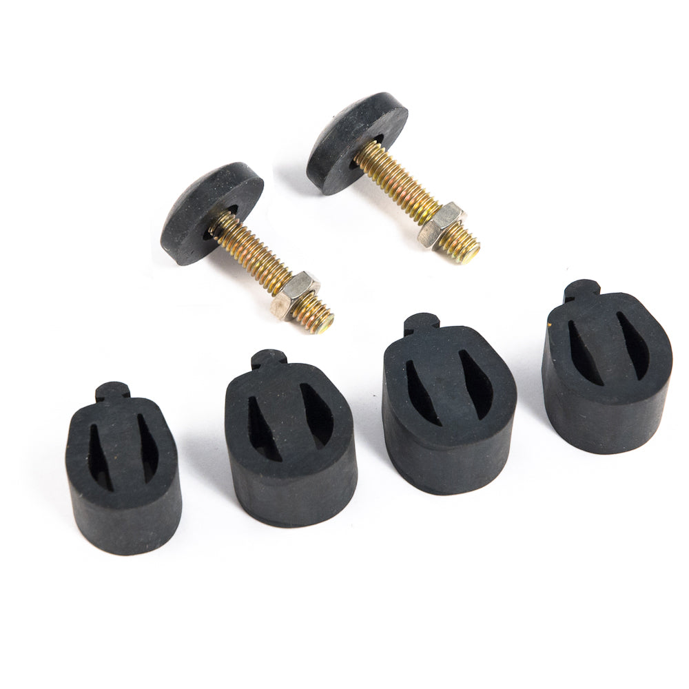 1979-1982 Mustang Fender Radiator Hood Bumpers Kit 6 pcs – Blue Oval ...