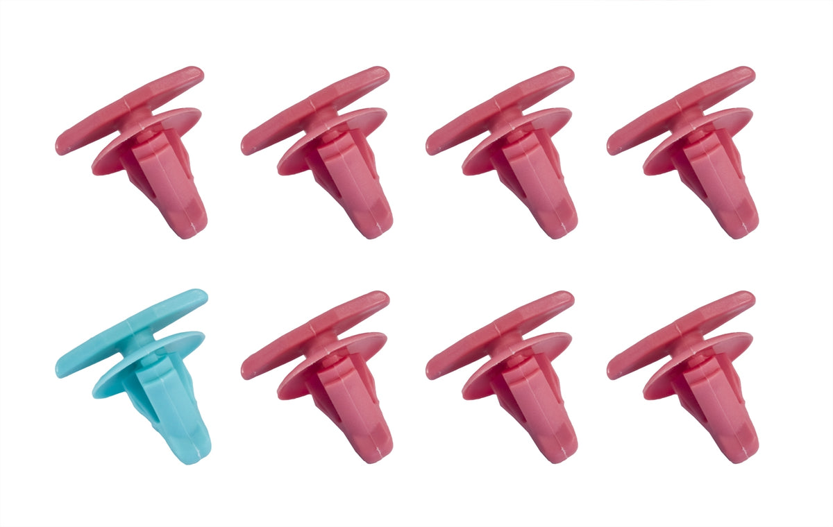 2015-2023 Ford Mustang Fender to Hood Side Seal Retainers Clips - 8pc ...