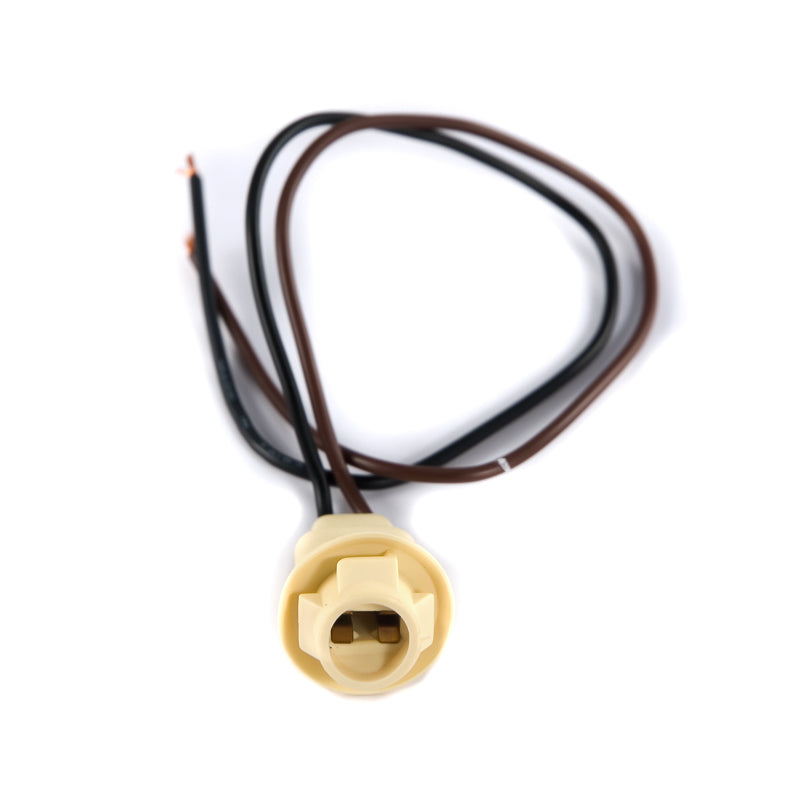 1994-2004 Mustang Rear License Plate Light 194 Bulb Socket Plug Pigtai ...