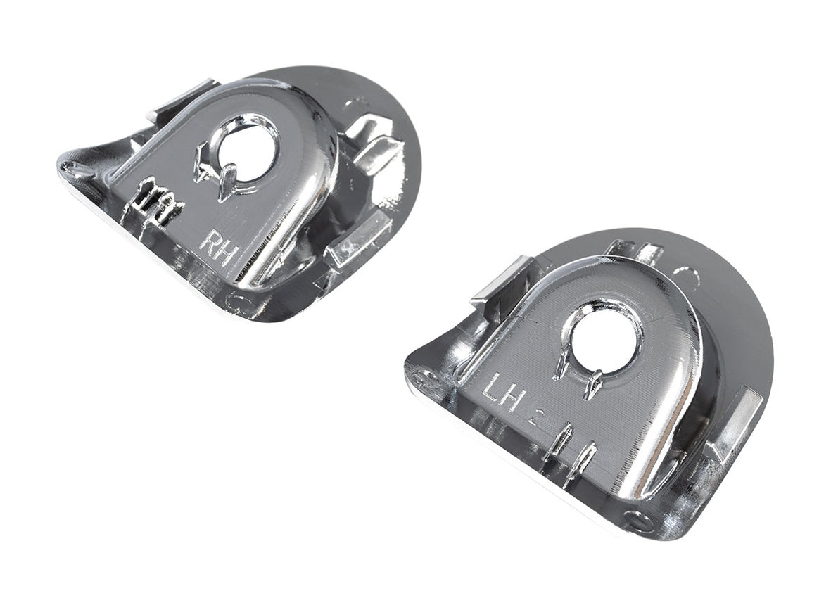 2005-2014 Mustang Roush RS1 RS2 RS3 Chrome Door Lock Bezels Grommets ...