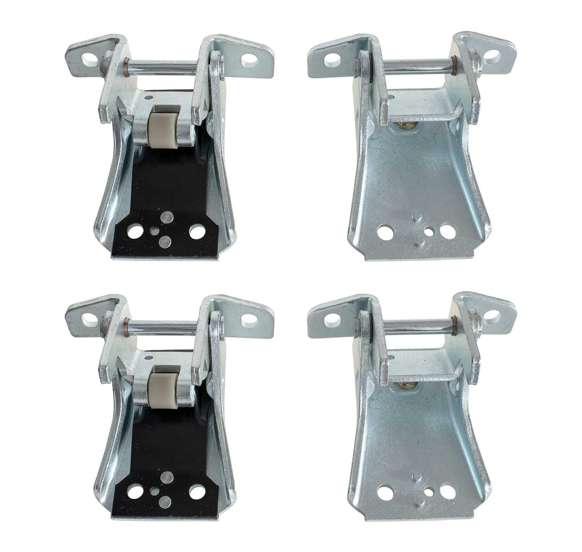 1994-2004 Mustang & Cobra 4pc LH RH Upper Lower Door Hinges Brackets H ...