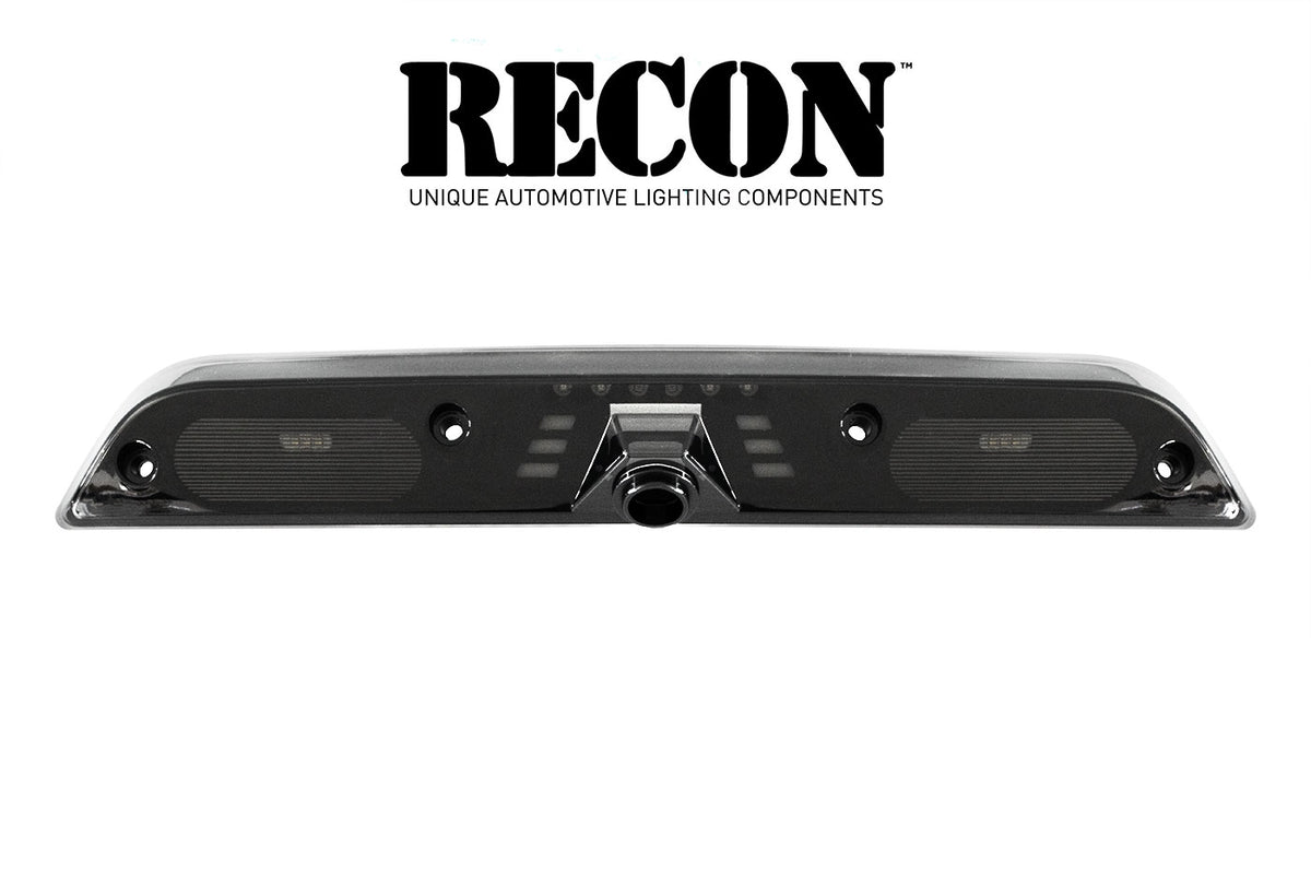 2019-2023 Ford Ranger RECON Smoked LED Rear Cargo Bed Third Brake Ligh ...