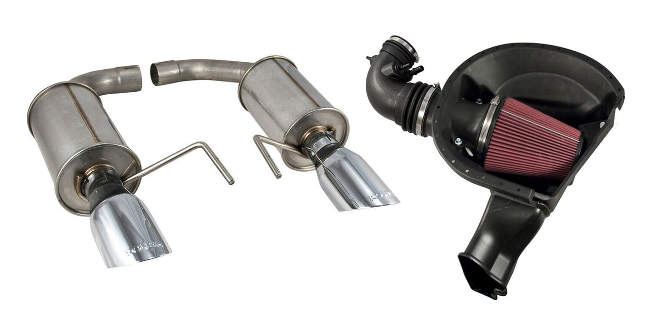 2015-2017 Mustang GT 5.0L V8 Roush Axle Back Exaust System & Cold Air ...