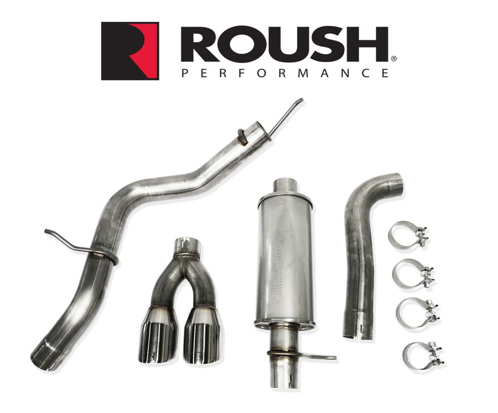 2019-2023 Ford Ranger 2.3L Roush 422179 Cat Back Side Exit Exhaust Sys ...