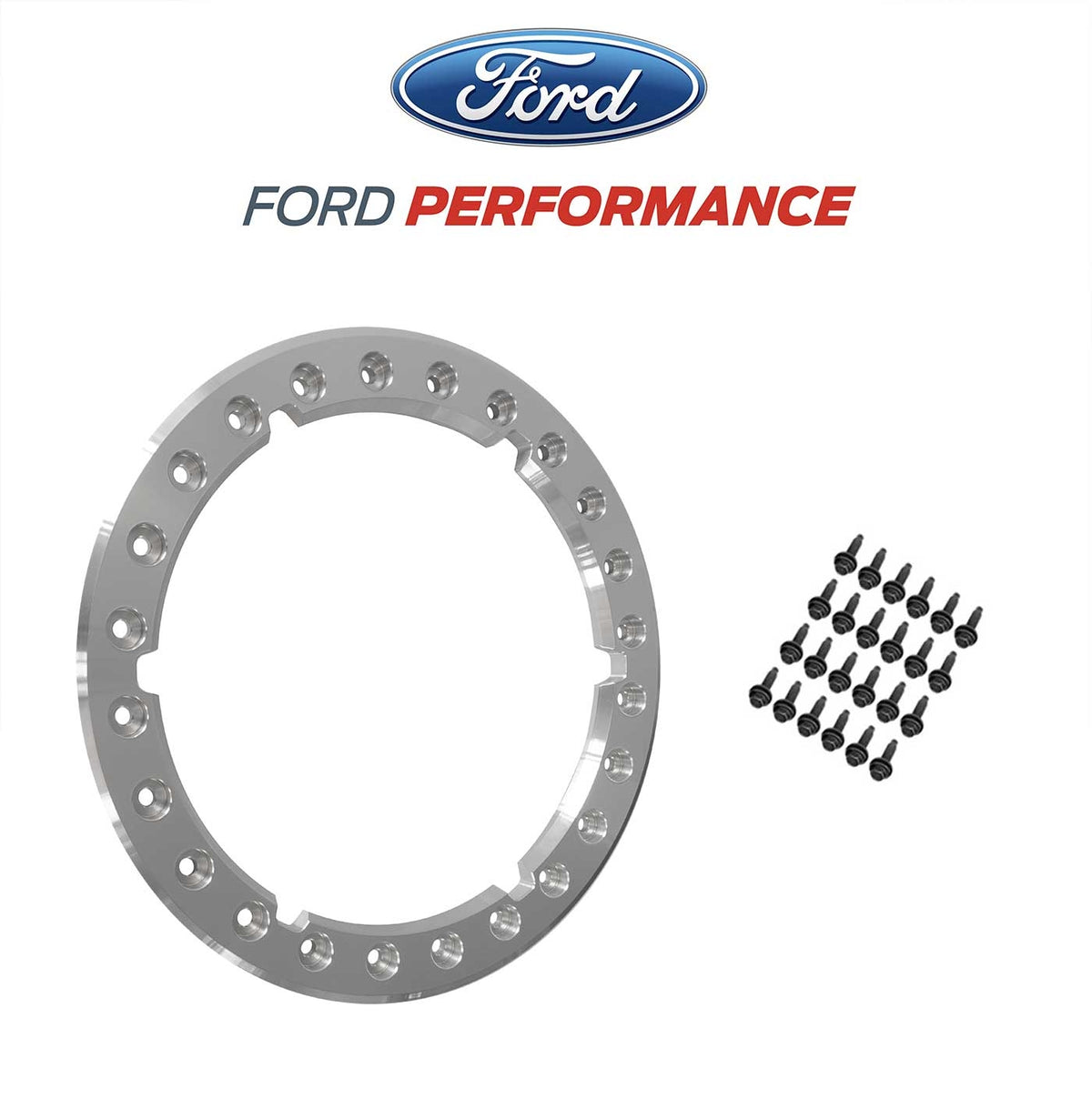 2021-2022 Ford F150 Raptor OEM 17" Wheel Bead Lock Aluminum Trim Ring ...