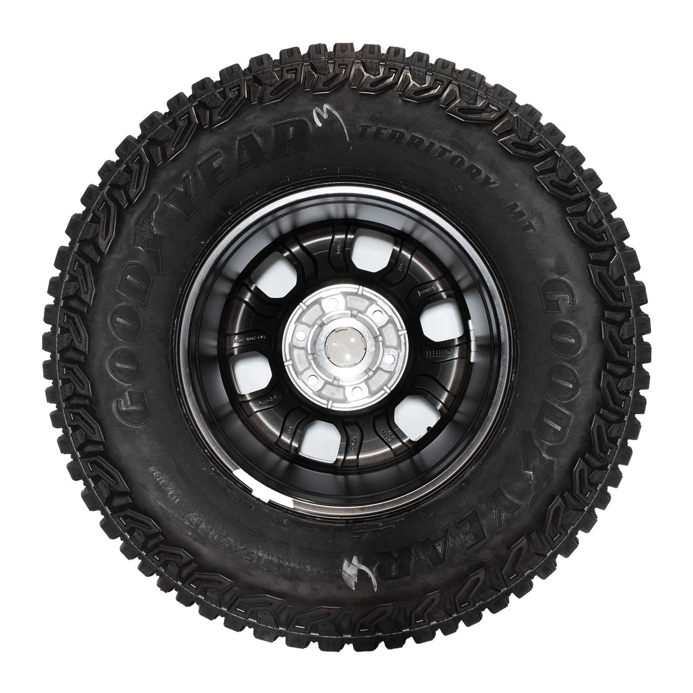 2021-2024 Bronco OEM 17" x 8" Set of 5 Badlands Wheels Goodyear Tires ...