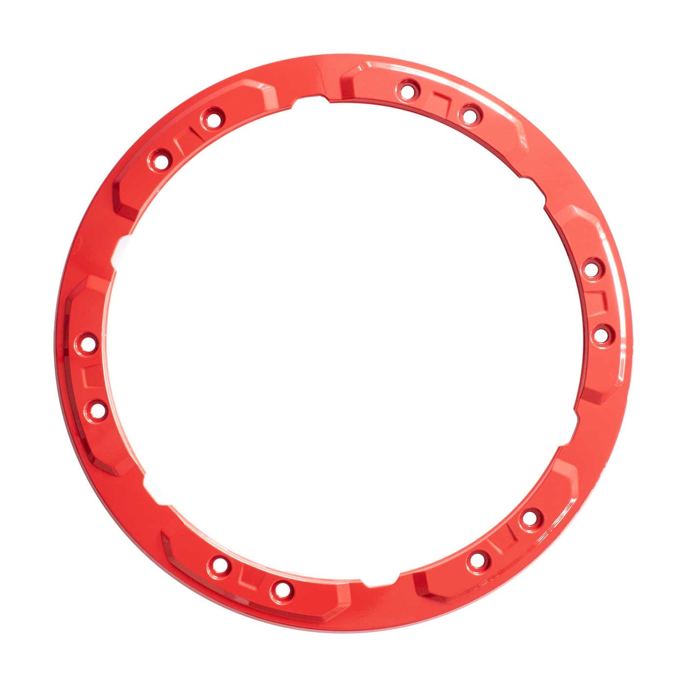 2021-2024 Bronco Ford OEM M-1021K-BLR 5pc Red Bead Lock Wheel Trim Rin ...