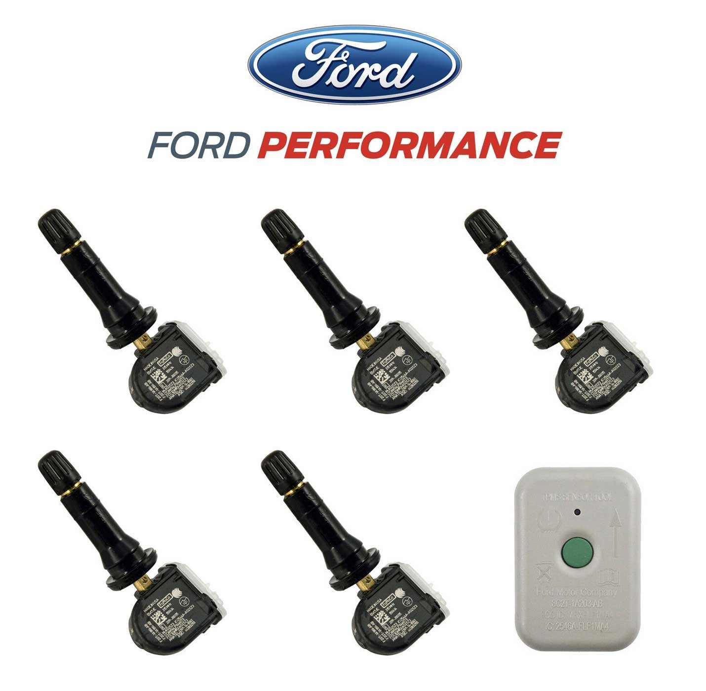 2021-2023 Ford Bronco OEM M-1180-BR5 TPMS Sensors Set of 5 w/ Programm ...